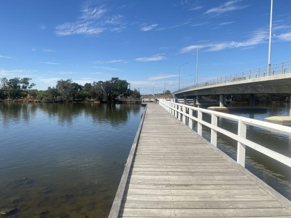 Old Lower Collie River Bridge Jetty - Harvey Region