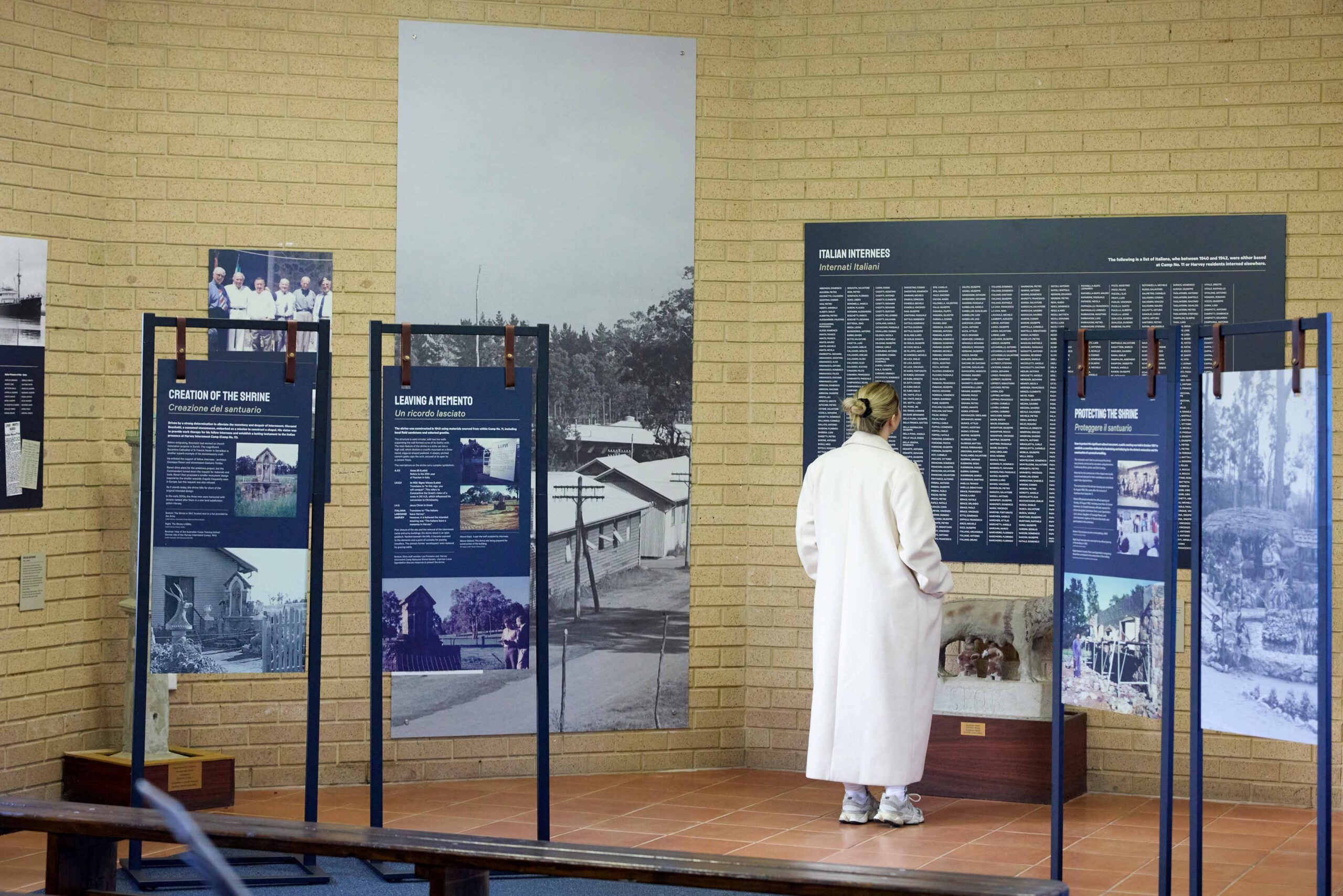 Harvey Internment Camp Memorial Shrine - Harvey Region